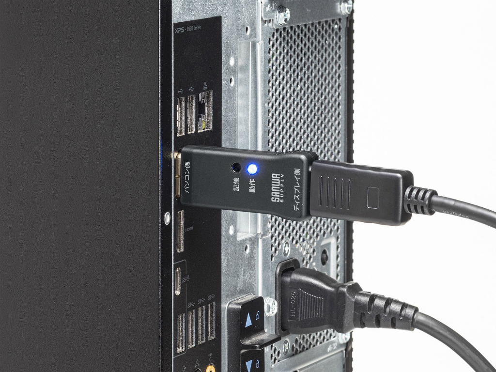 ディスプレイのEDID情報を学習・保持できるDisplayPort用アダプタがサンワサプライから - エルミタージュ秋葉原
