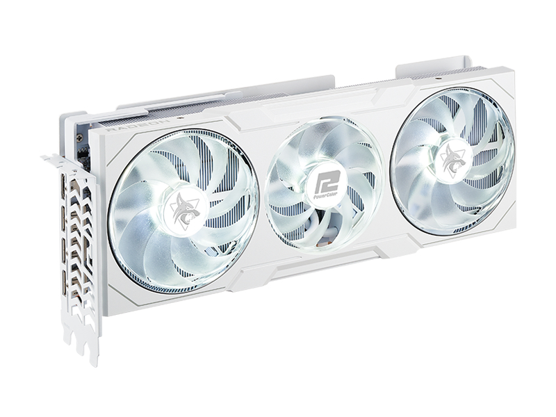 オールホワイトのPowerColor「Hellhound Spectral White AMD Radeon RX 7900 XT 20GB ...