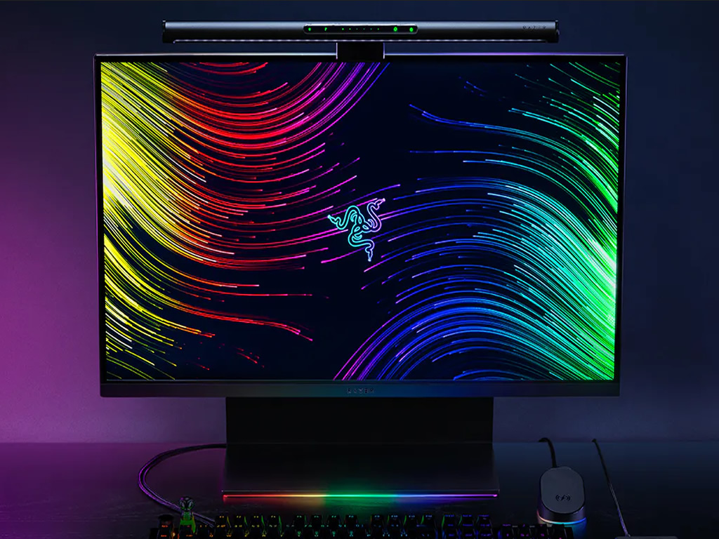 部屋全体の雰囲気を変えるライトバー「Razer Aether Monitor Light Bar」発売 - エルミタージュ秋葉原