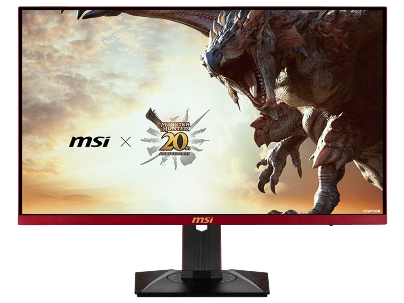 シリーズ20周年を記念したMSI「MAG 274QRF QD E2 MONSTER HUNTER EDITION」の発売日と売価 ...