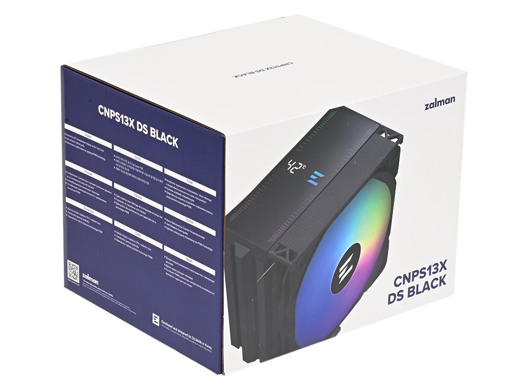 リアルタイムでCPU温度が分かるスリムなARGBサイドフロー、ZALMAN「CNPS13X DS BLACK」検証 - エルミタージュ秋葉原
