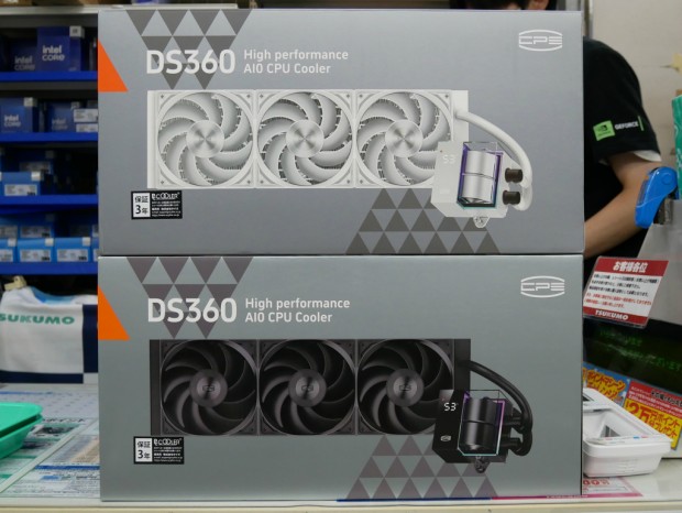 CPU温度を表示するデジタルディスプレイ搭載のAIO水冷ユニット、CPS「DS360」発売 - エルミタージュ秋葉原