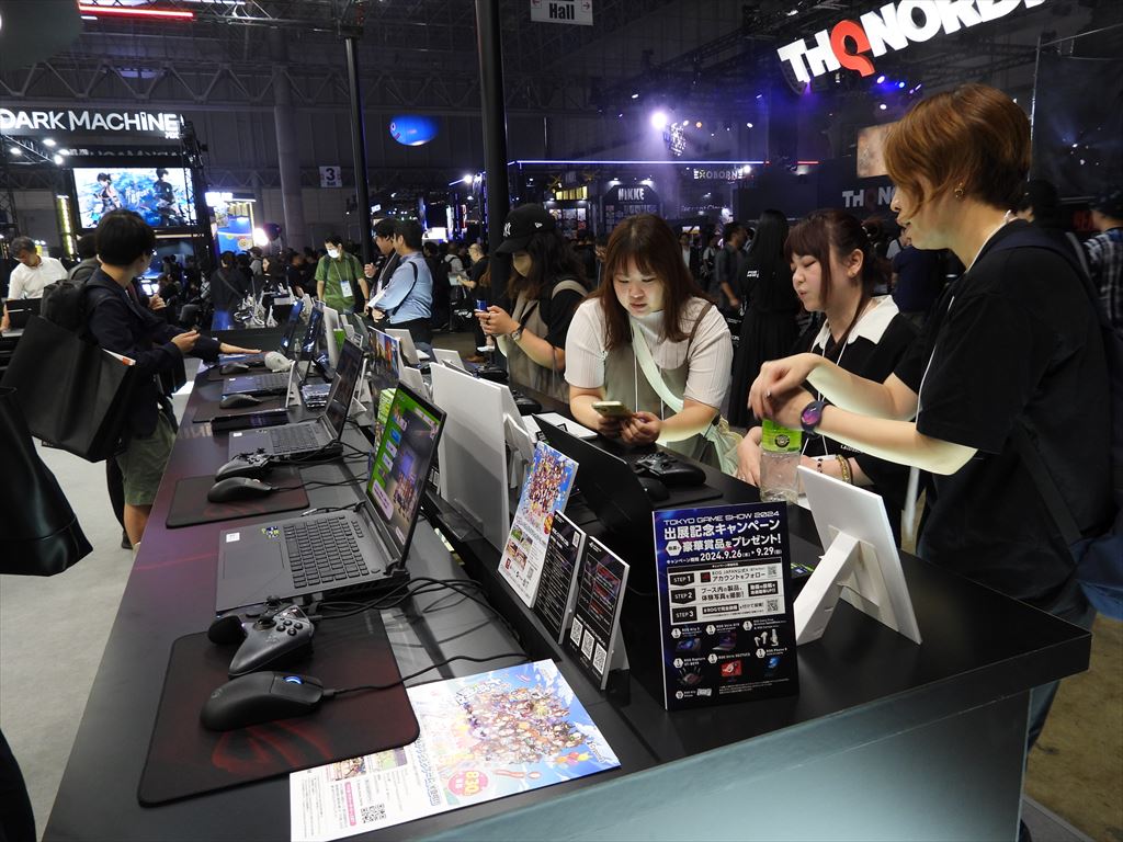 TGS2024【動画で見るASUSブース】480HzクラスのゲーミングディスプレイやポータブルゲーミングPC「ROG Ally X」に注目 ...