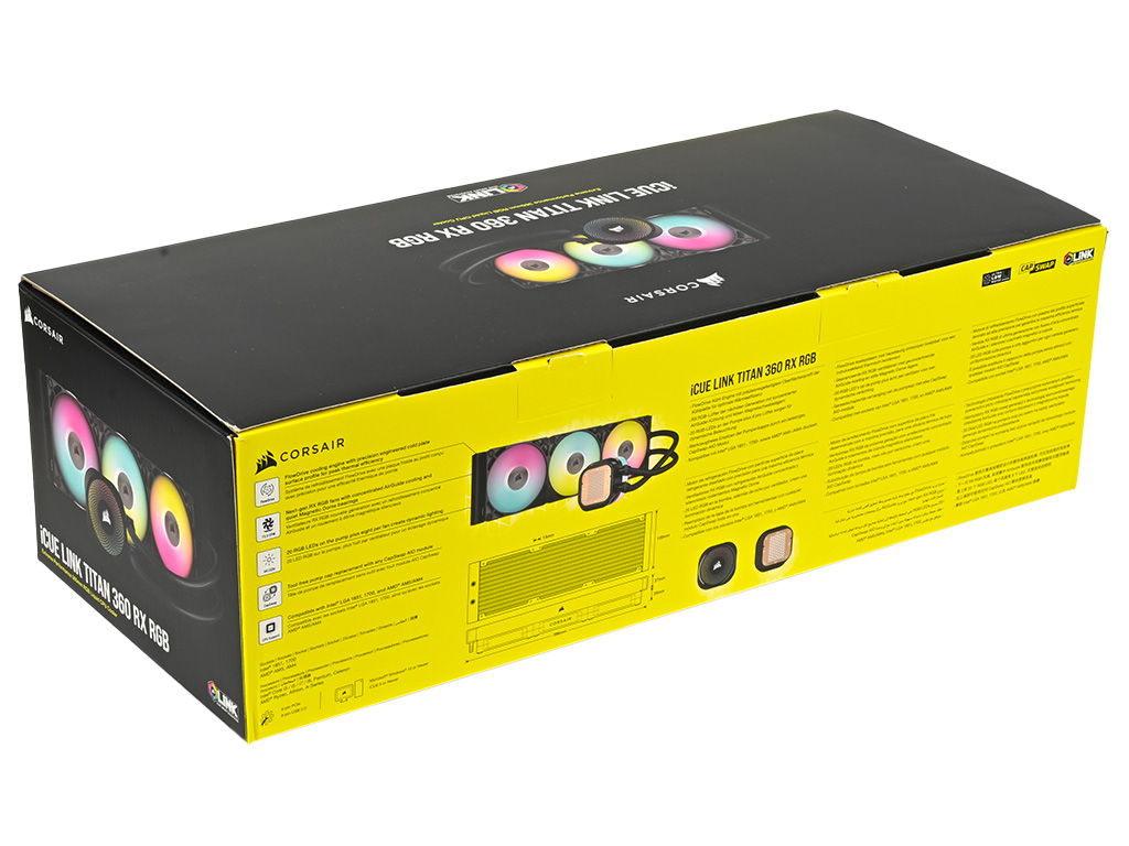 見た目と冷却性能が進化。CORSAIR最新AIO水冷「iCUE LINK TITAN 360 RX RGB」実力検証 - エルミタージュ秋葉原