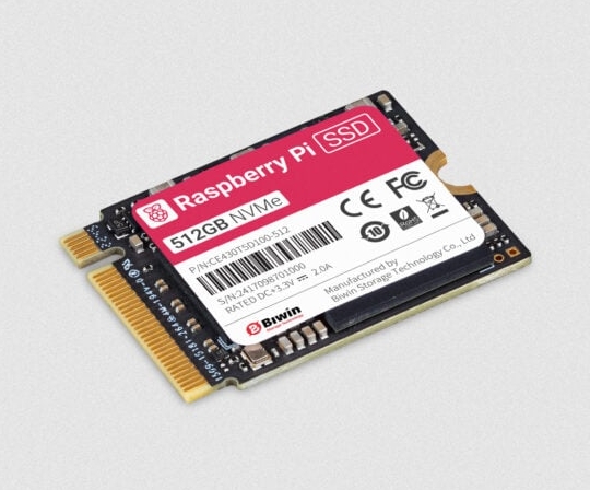 Raspberry Pi 5ですぐにNVMe SSDを運用できる「Raspberry Pi SSD Kit」が40ドルから - エルミタージュ秋葉原