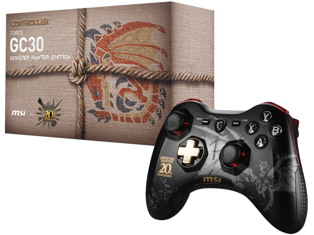 MSI×CAPCOMコラボ「FORCE GC30 MONSTER HUNTER EDITION」待望の単体発売 - エルミタージュ秋葉原