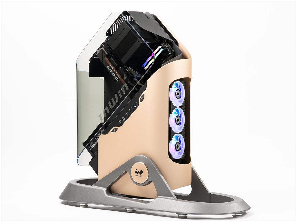 画像と動画で見る圧倒的存在感の動く100万円PCケース、InWin「Infinite」 - エルミタージュ秋葉原