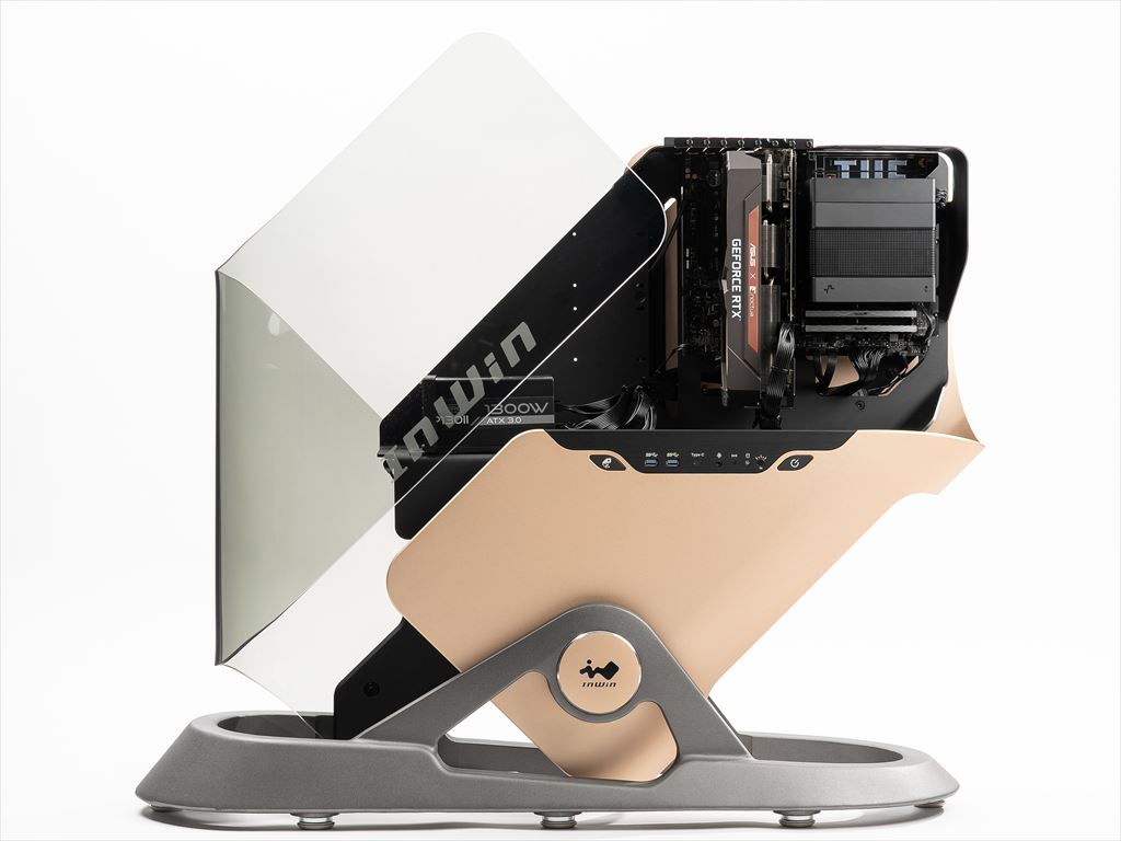 画像と動画で見る圧倒的存在感の動く100万円PCケース、InWin「Infinite」 - エルミタージュ秋葉原