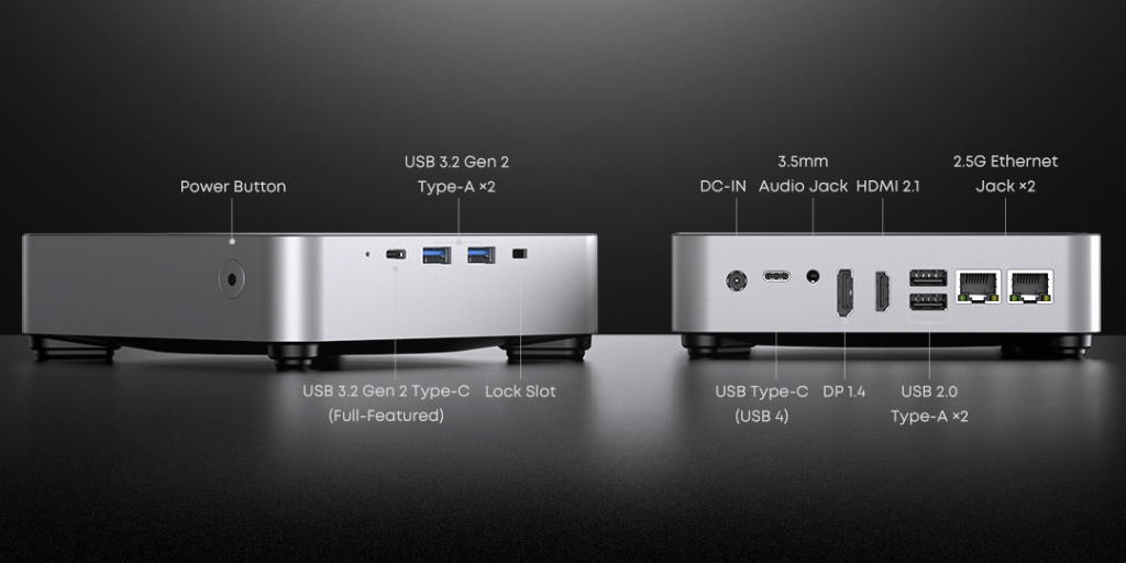 USB PD給電に対応するRyzen 7 8745HS搭載ミニPC、CHUWI「AuBox 8745」 - エルミタージュ秋葉原