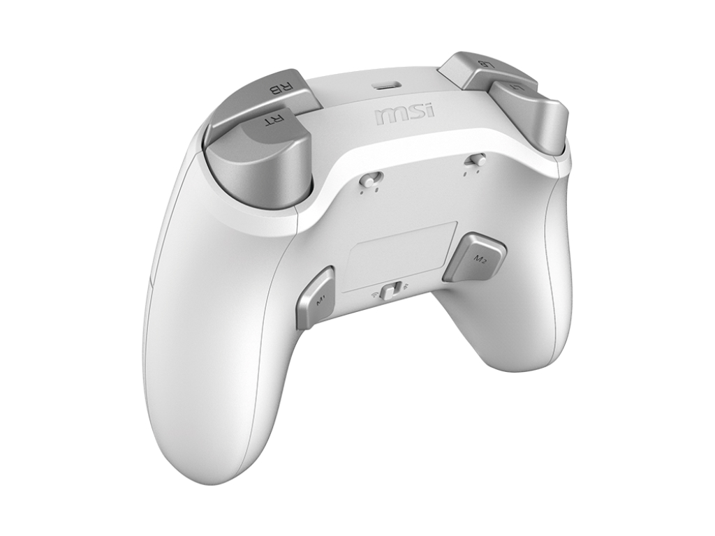 3種類の接続に対応するゲームコントローラ、MSI「FORCE GC300 WIRELESS WHITE」発売 - エルミタージュ秋葉原