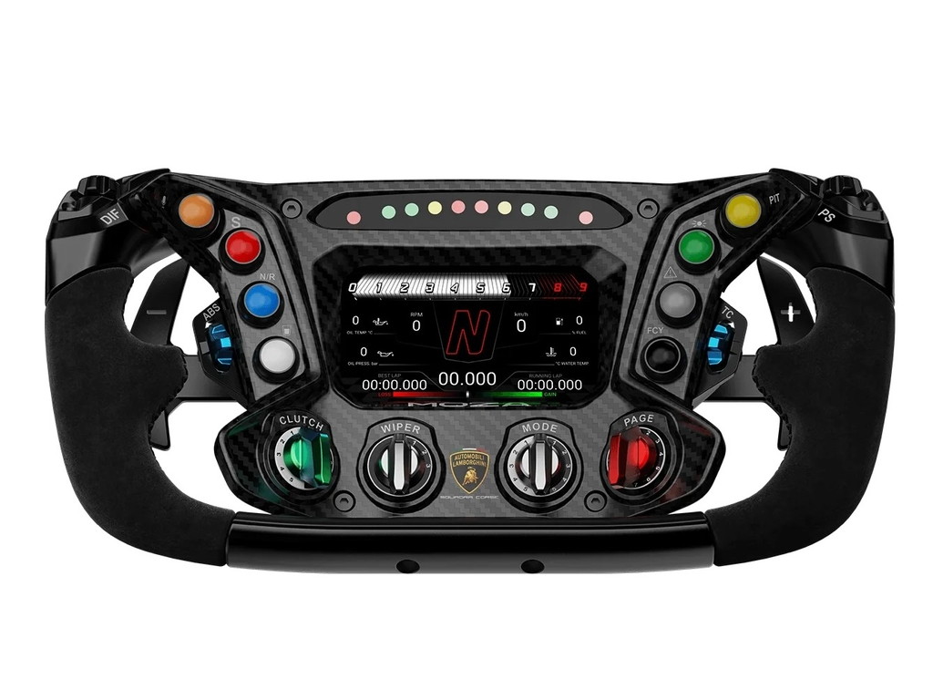MOZA Racing、ランボルギーニ・エッセンサ SCV12を完全再現したステアリングホイール - エルミタージュ秋葉原