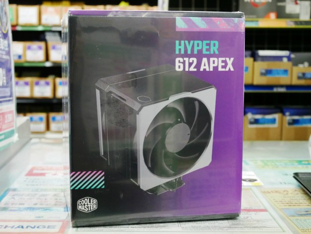 (アキバ入荷情報) 特許取得ヒートパイプとデュアルファン搭載のサイドフロー、Cooler Master「Hyper 612 APEX」 - エルミタージュ秋葉原
