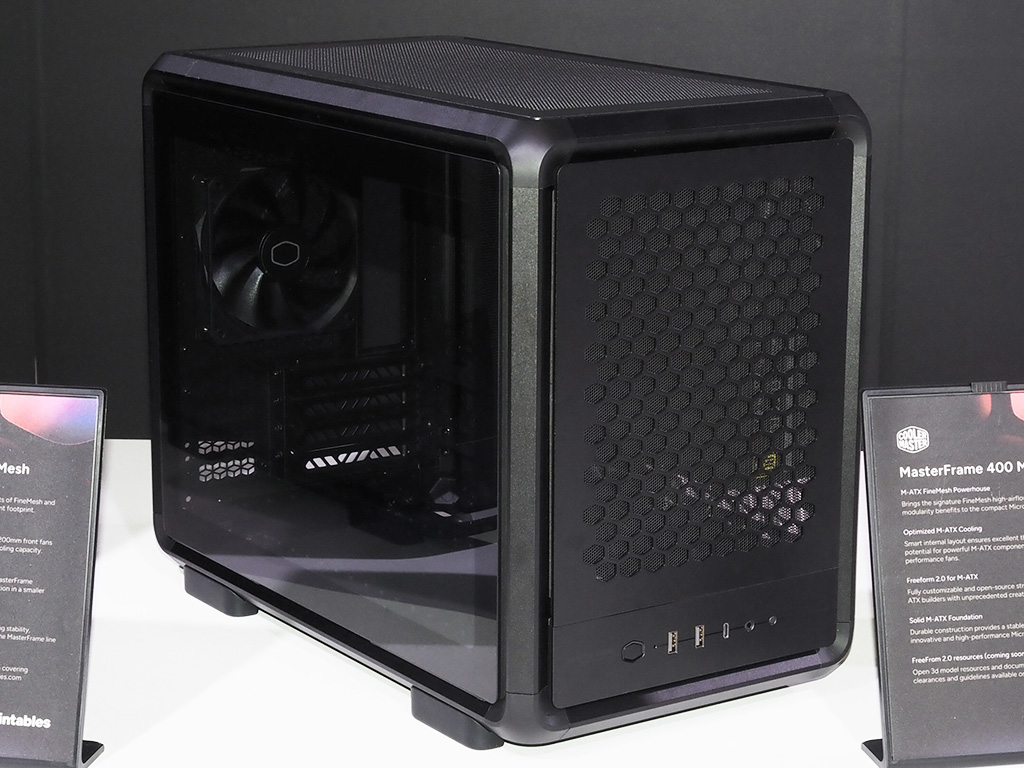 COMPUTEX：Cooler Master、2025年の主力は「Master Frame」シリーズに集約か ― フレーム型筐体が再び注目 - エルミタージュ秋葉原