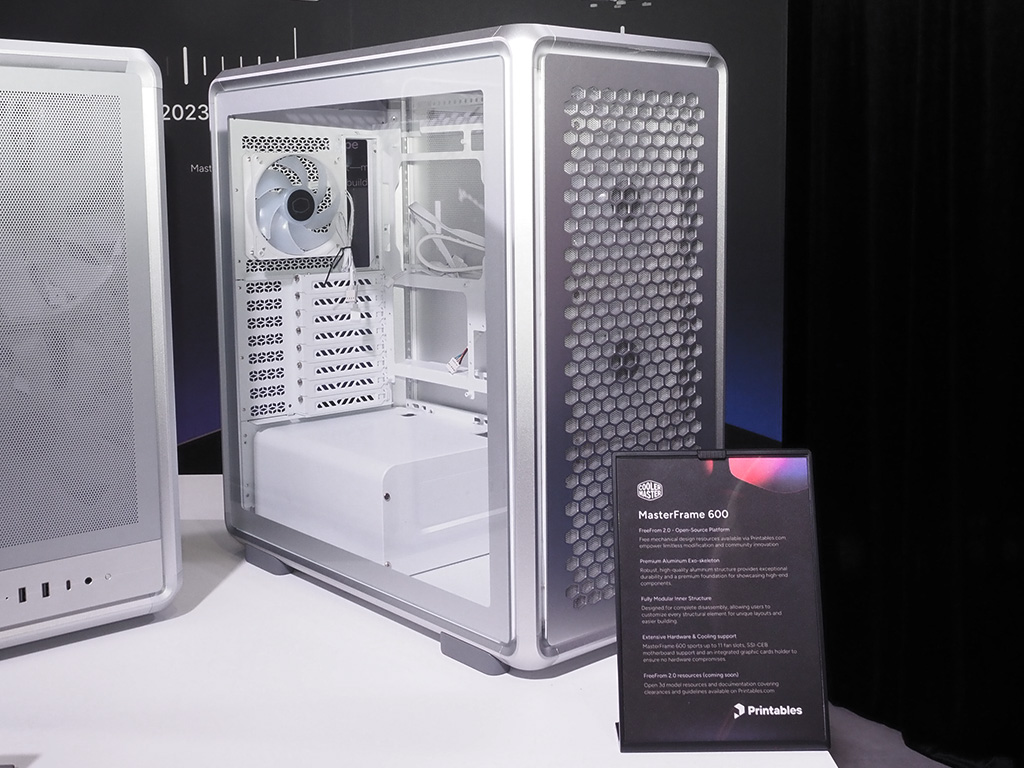 COMPUTEX：Cooler Master、2025年の主力は「Master Frame」シリーズに集約か ― フレーム型筐体が再び注目 ...