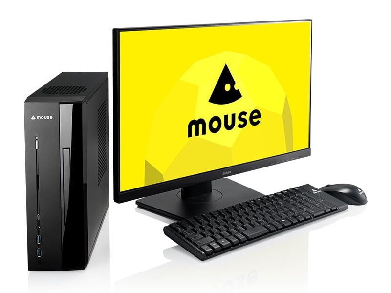 mouse、さらに小型化した省スペースな新型スリムケース採用PC「mouse SH」シリーズ販売開始 - エルミタージュ秋葉原