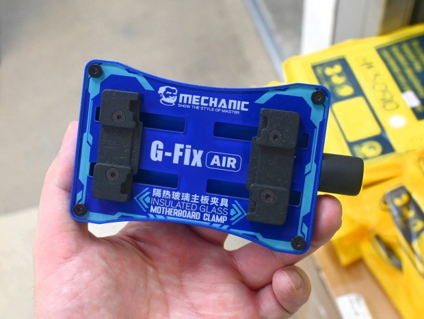 (アキバ取材班) 小型基板をガッチリ挟んで固定する500℃耐熱仕様のクランプ「G-Fix AIR」が入荷 - エルミタージュ秋葉原
