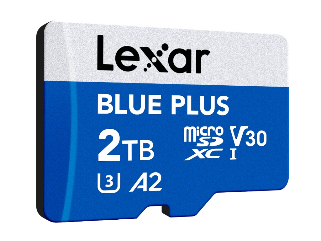 Lexar、最大容量2TBのmicroSDXCカード「BLUE PLUS microSDXC UHS-I Card」 - エルミタージュ秋葉原