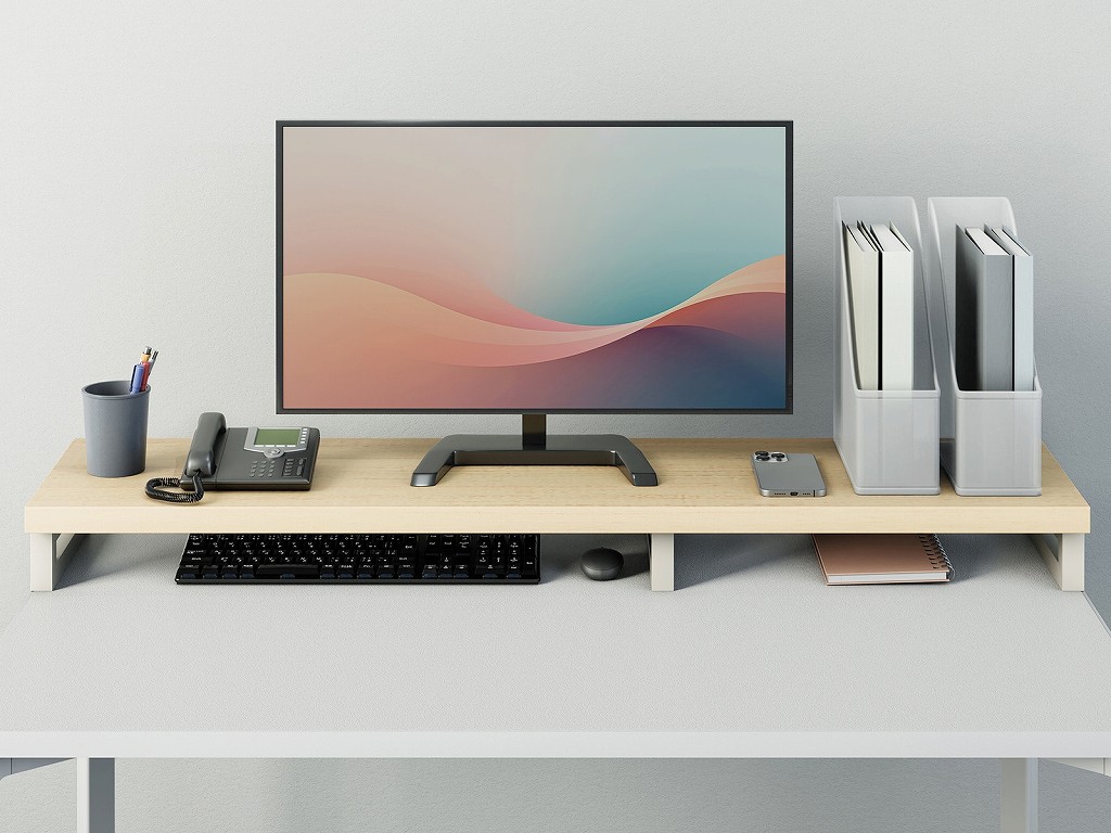 全464通りからジャストサイズが見つかるモニタースタンド「eモニター台」がサンワサプライから - エルミタージュ秋葉原