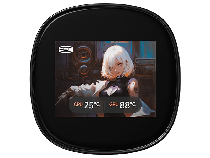 任意箇所に設置できる2.4インチIPSディスプレイ、CPS「DISPLAY CELL」10月末発売 - エルミタージュ秋葉原