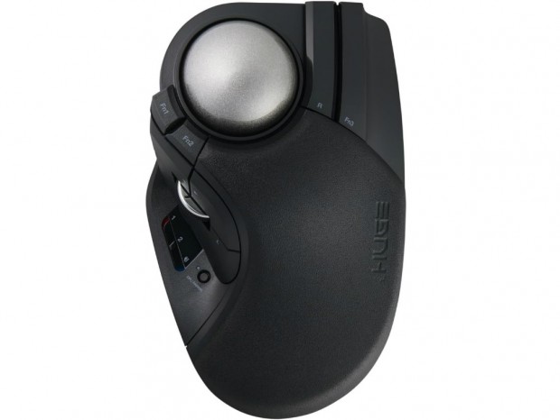 ボールがなめらかに回転する高性能ベアリング採用大玉トラックボール、エレコム「HUGE PLUS」 - エルミタージュ秋葉原