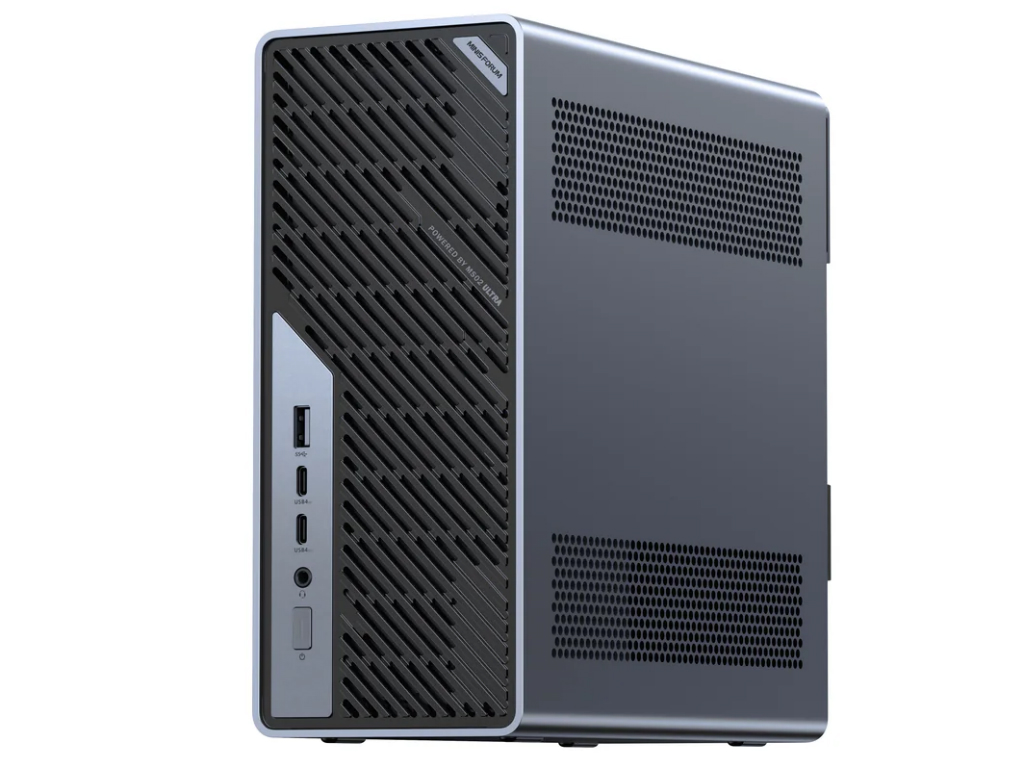 Core Ultra 9 285HXと25ギガビットSFP+×2搭載の4.8リットルミニWS、MINISFORUM「MS-02 Ultra ...