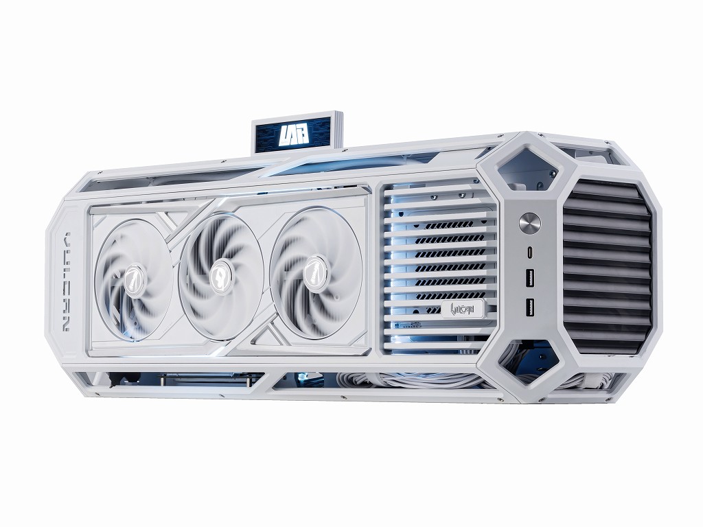 Colorful、GeForce RTX 50 Vulcanと“完全一体化”する異色のMini-ITXケース「iGame LAB Vulcan ...