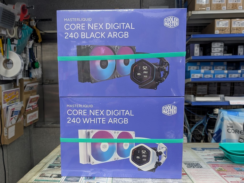 (アキバ取材班) 改良型ポンプ＆デジタルパネル搭載AIO水冷「ML Core Nex Digital」がCooler Masterから ...